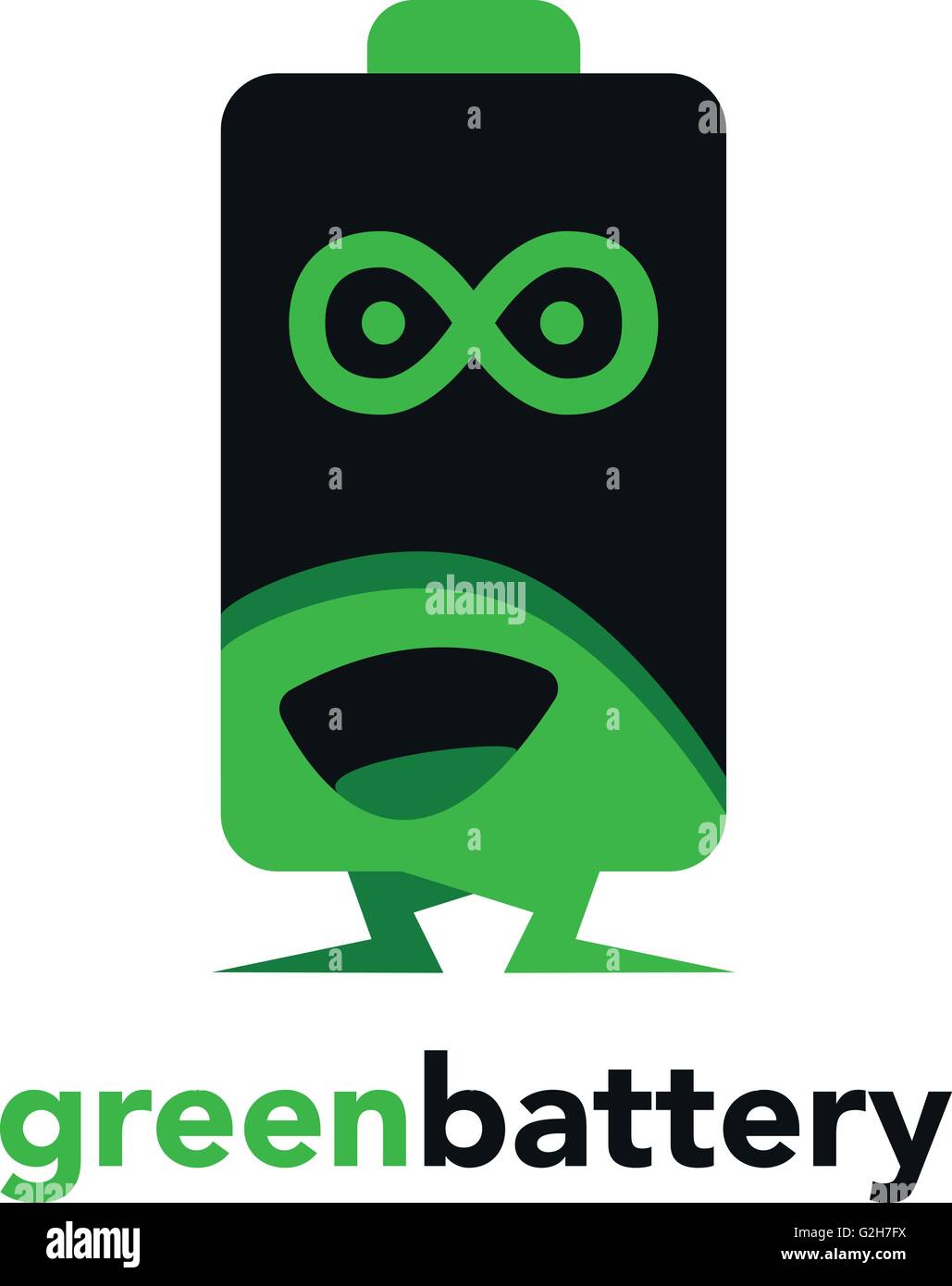 Batterie logo Stock-Vektorgrafiken kaufen - Alamy