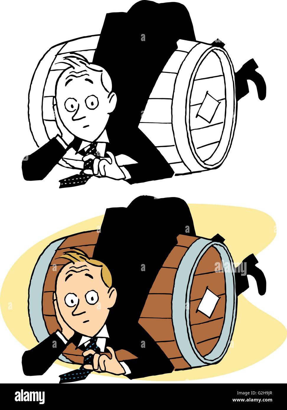 Fass zeichnung -Fotos und -Bildmaterial in hoher Auflösung – Alamy