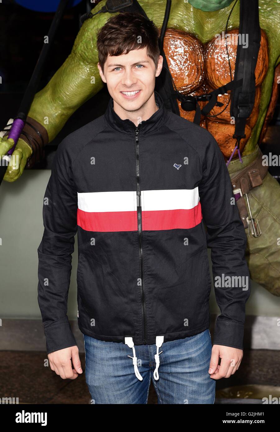 London, Großbritannien. Ben Hanlin bei Einer VIP-Screening von Teenage ...