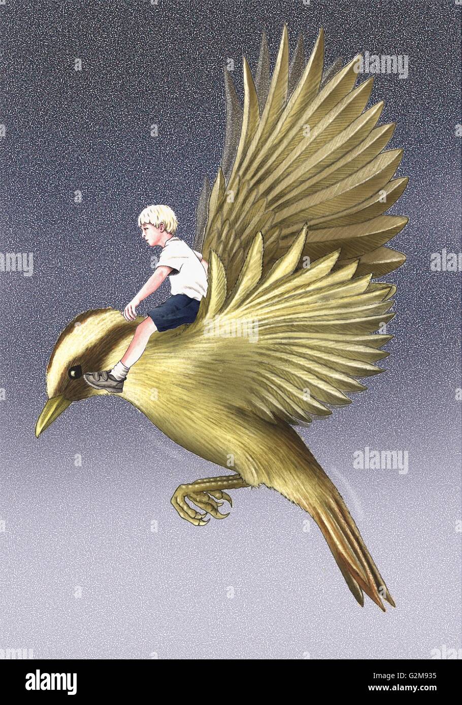 Kinderzeichnung vogel -Fotos und -Bildmaterial in hoher Auflösung – Alamy