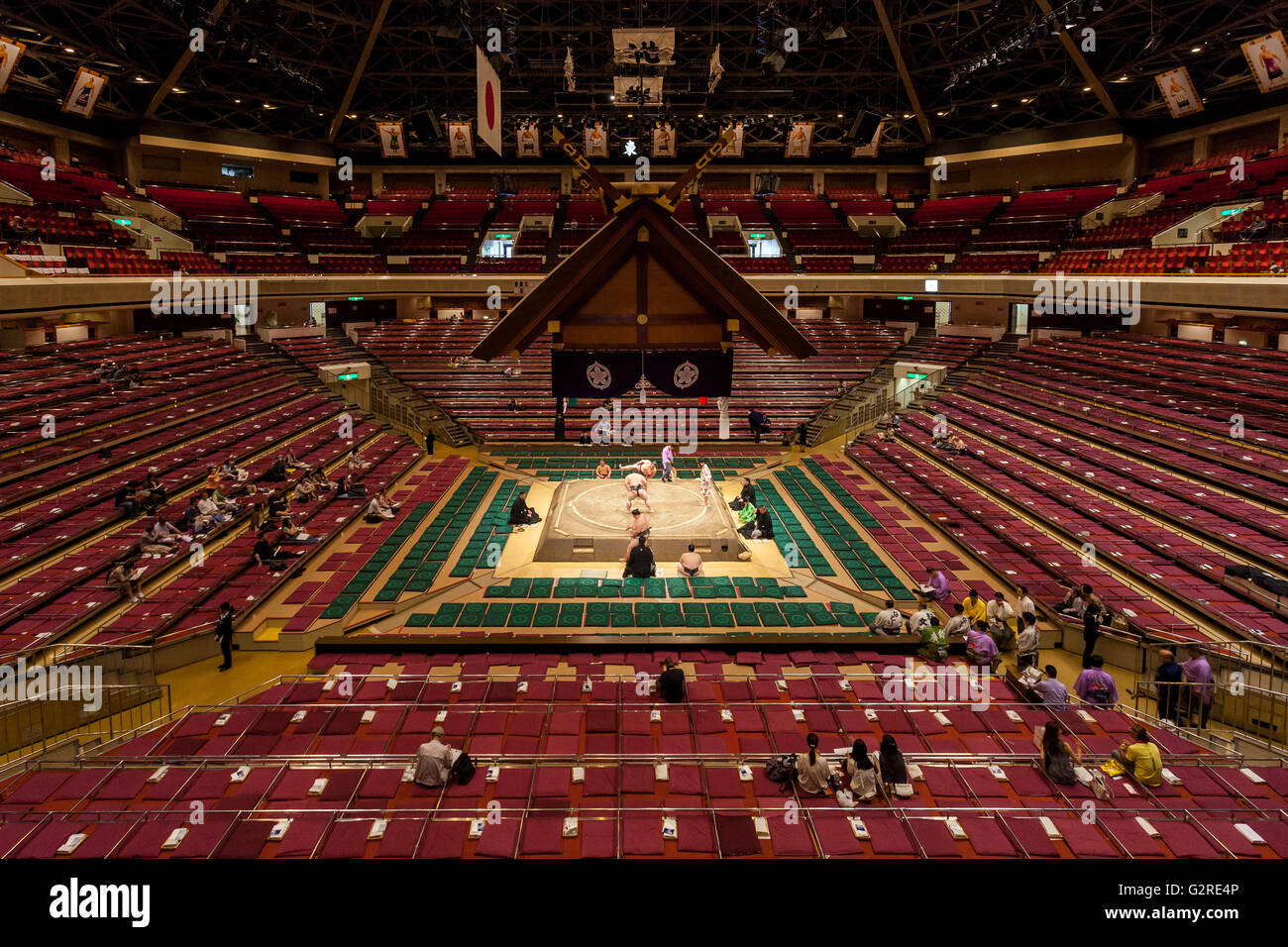 Ryogoku Sumo Arena Stockfotos und -bilder Kaufen - Alamy