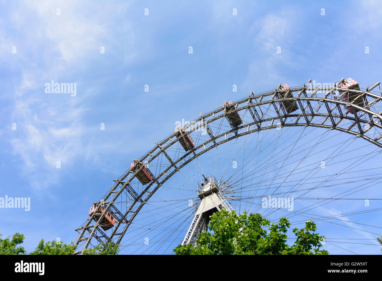 Das riesenrad des praters Stockfotos und -bilder Kaufen - Alamy