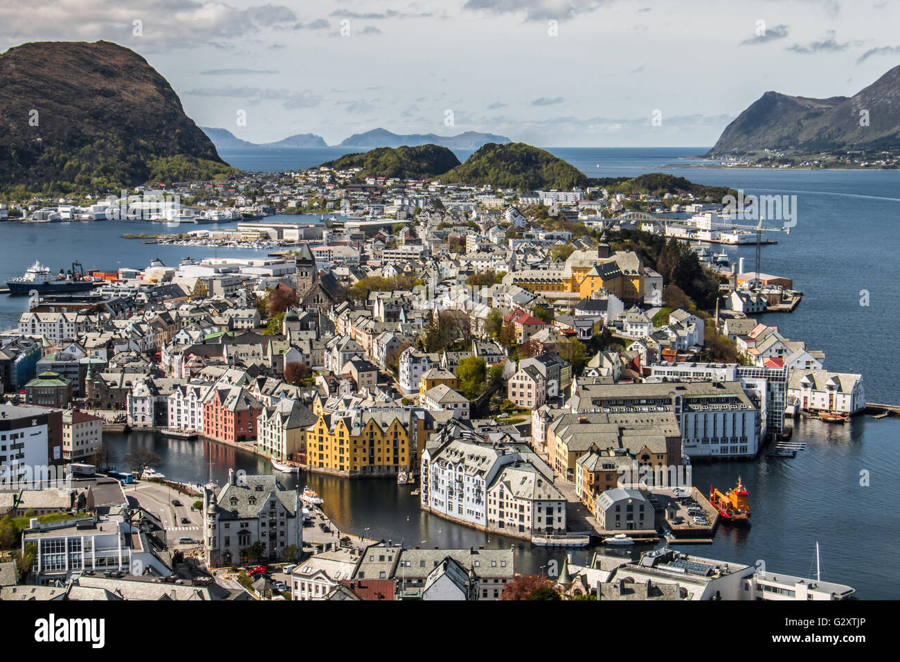 Alesund viewpoint -Fotos und -Bildmaterial in hoher Auflösung – Alamy