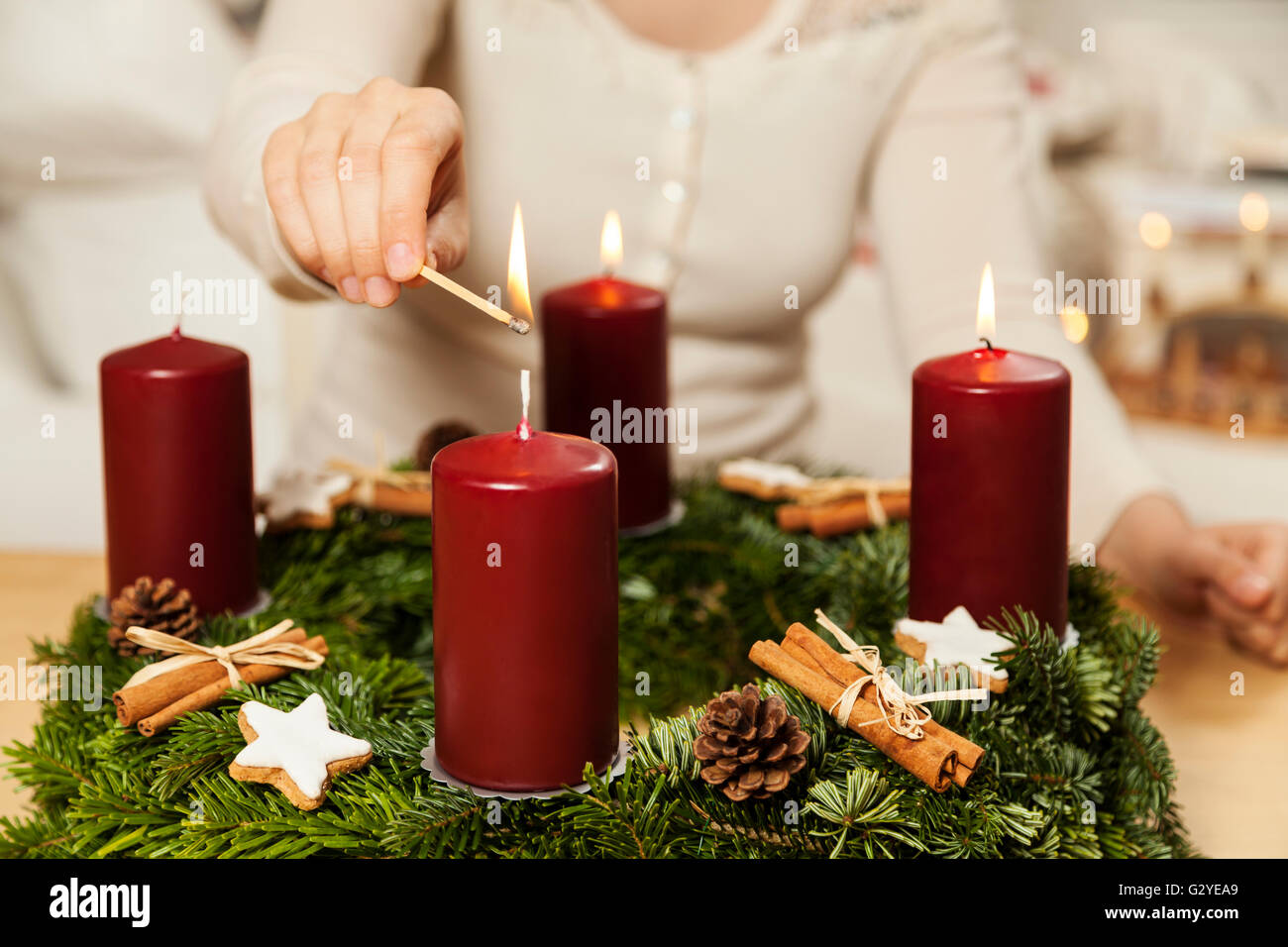 Der dritte advent -Fotos und -Bildmaterial in hoher Auflösung – Alamy