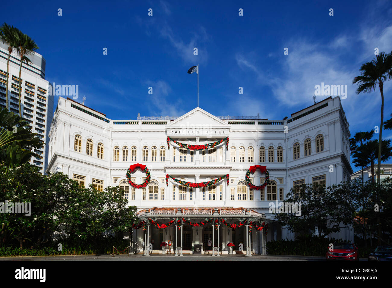 Singapur Raffles Hotel Stockfotos und -bilder Kaufen - Alamy