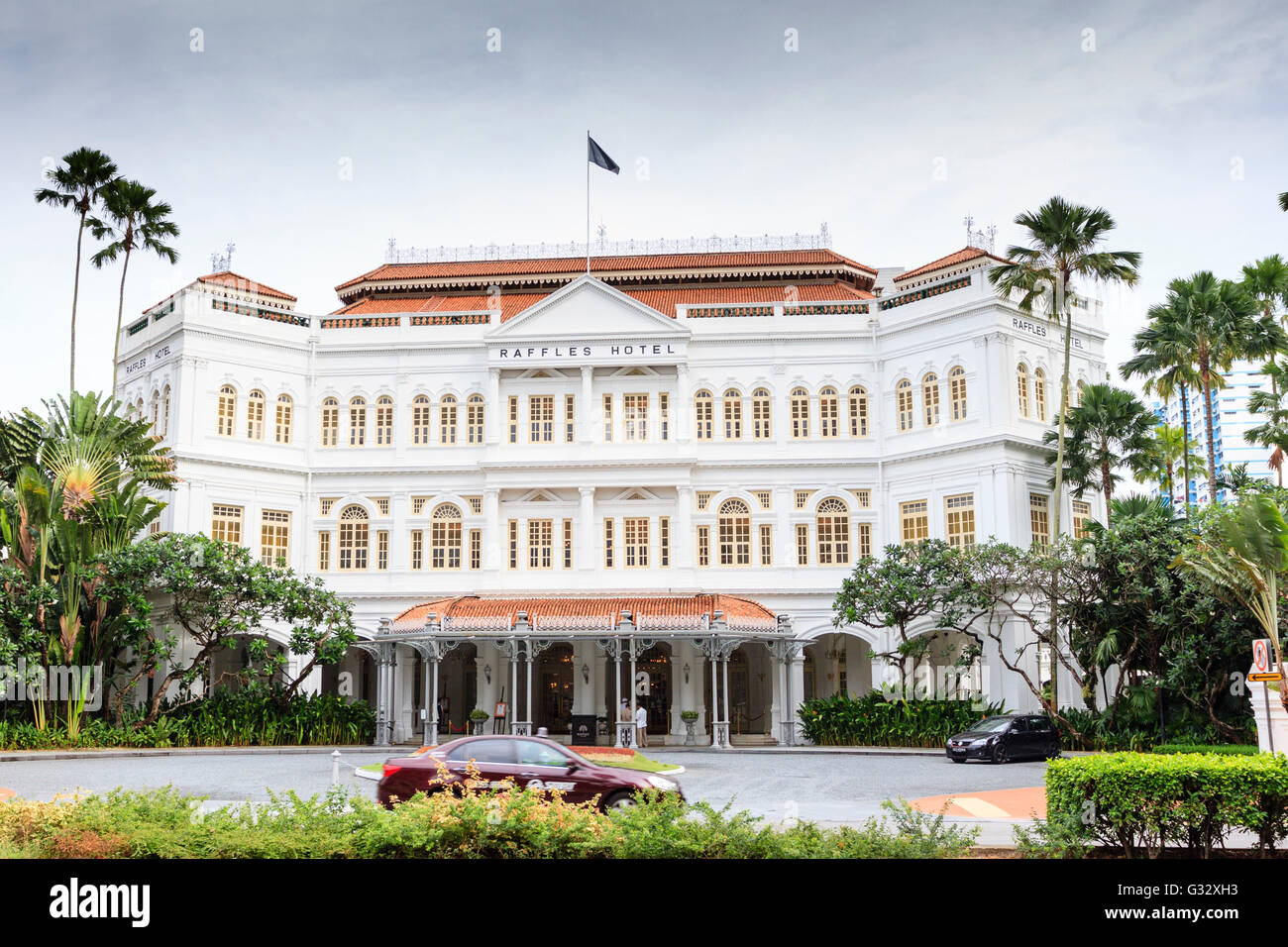 Raffles Hotel Singapore Stockfotos und -bilder Kaufen - Alamy