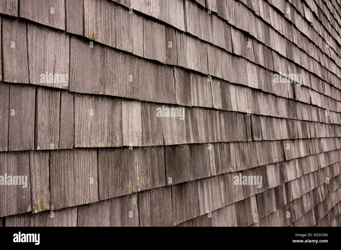 Holz Schindeln - Fassade eines bayerischen Haus - Deutschland ...