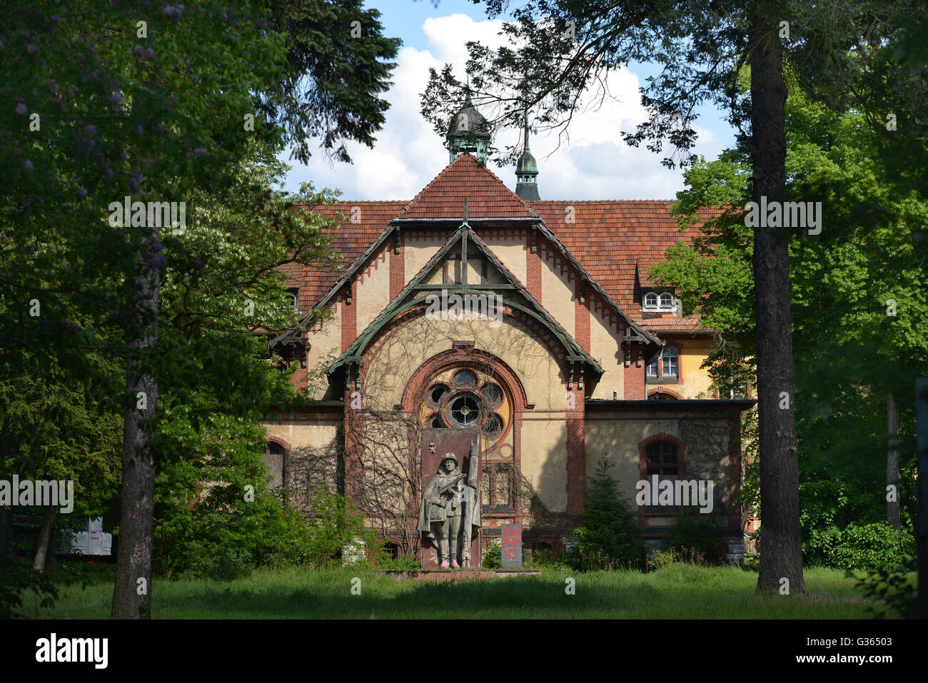 Ehemaligen Brust Klinik, Beelitz Heilstatten, Beelitz, Brandenburg ...