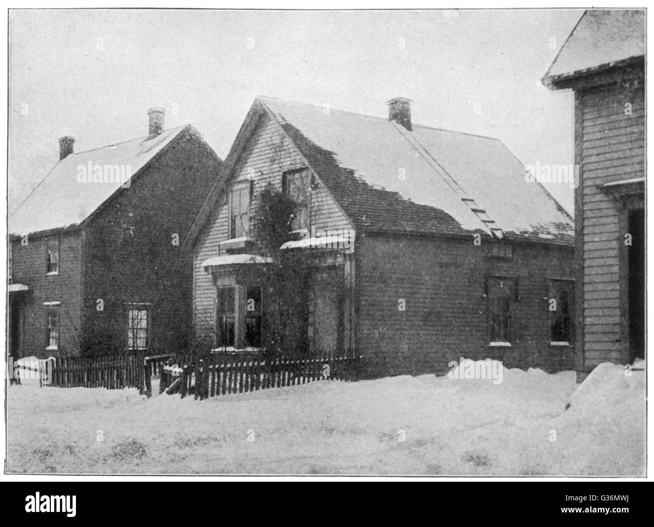 Haus in Amherst, Nova Scotia, Schauplatz der großen Amherst Mystery ...