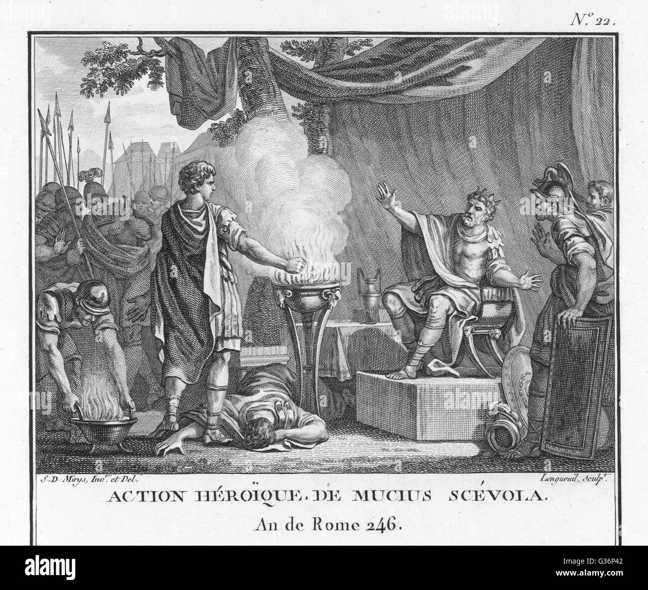 Mucius scaevola brennt -Fotos und -Bildmaterial in hoher Auflösung – Alamy