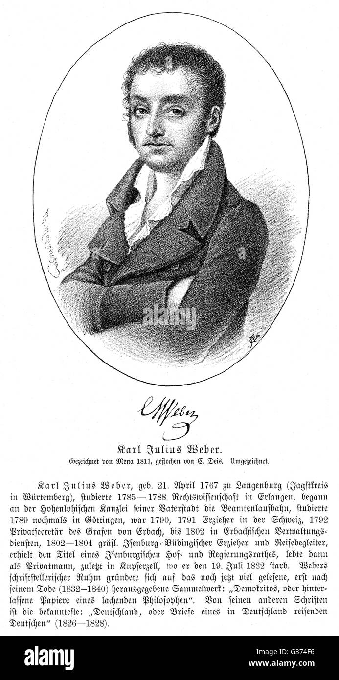 Karl julius weber -Fotos und -Bildmaterial in hoher Auflösung – Alamy