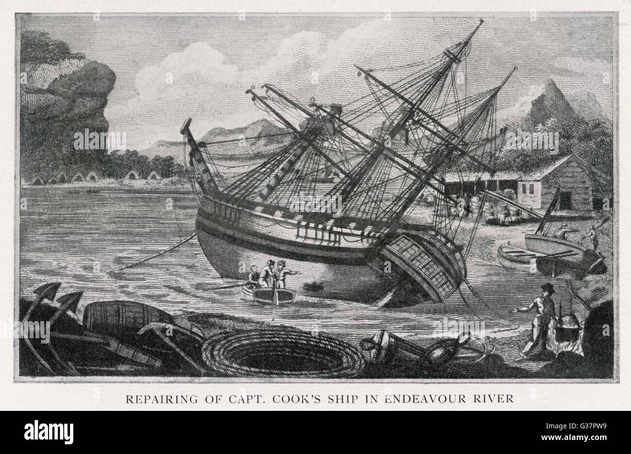 James cook ship -Fotos und -Bildmaterial in hoher Auflösung – Alamy