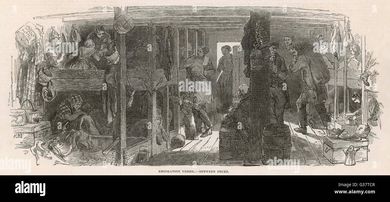 Emigrant Ship Stockfotos und -bilder Kaufen - Alamy