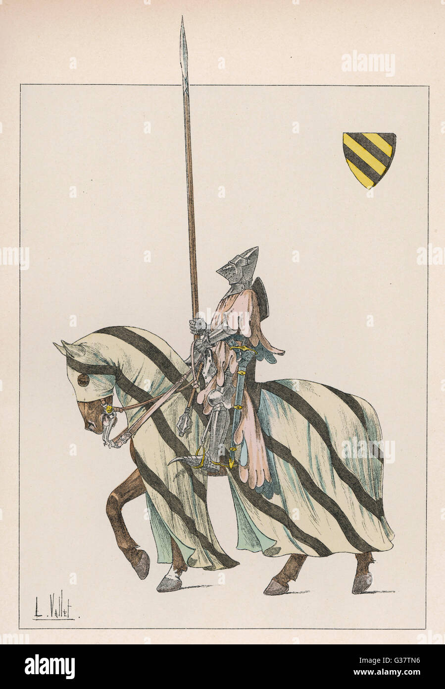 Ritter mit lanze -Fotos und -Bildmaterial in hoher Auflösung – Alamy