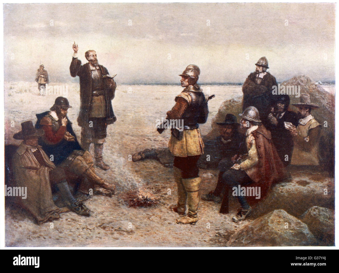 Pilgrims landing -Fotos und -Bildmaterial in hoher Auflösung – Alamy