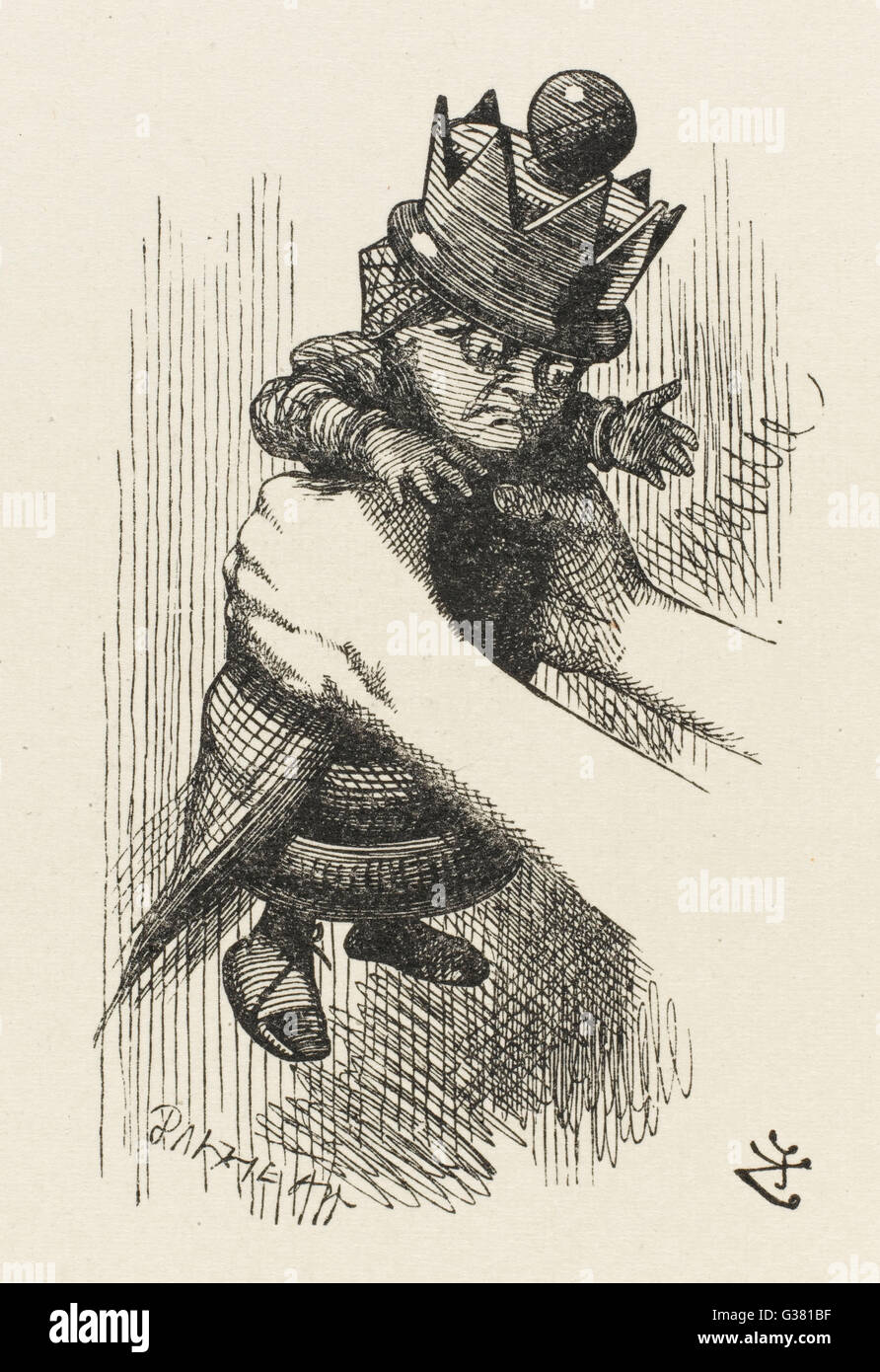 Alice und rote königin -Fotos und -Bildmaterial in hoher Auflösung – Alamy