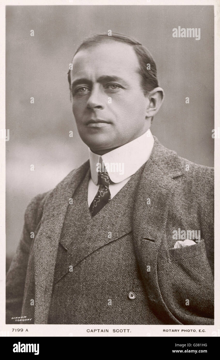 Robert falcon scott antarktis explorer datum -Fotos und -Bildmaterial ...