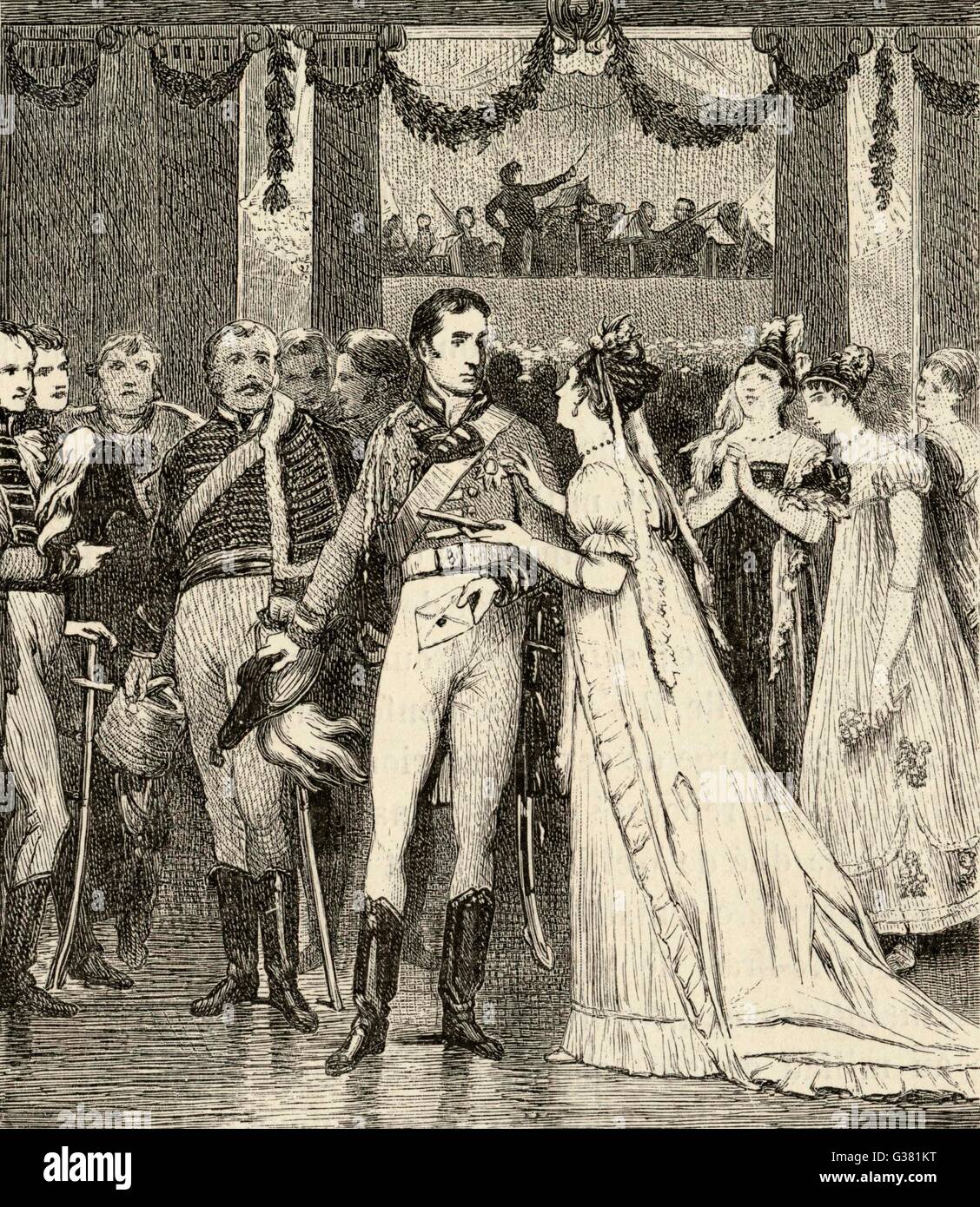 Vorabend der schlacht von waterloo -Fotos und -Bildmaterial in hoher ...