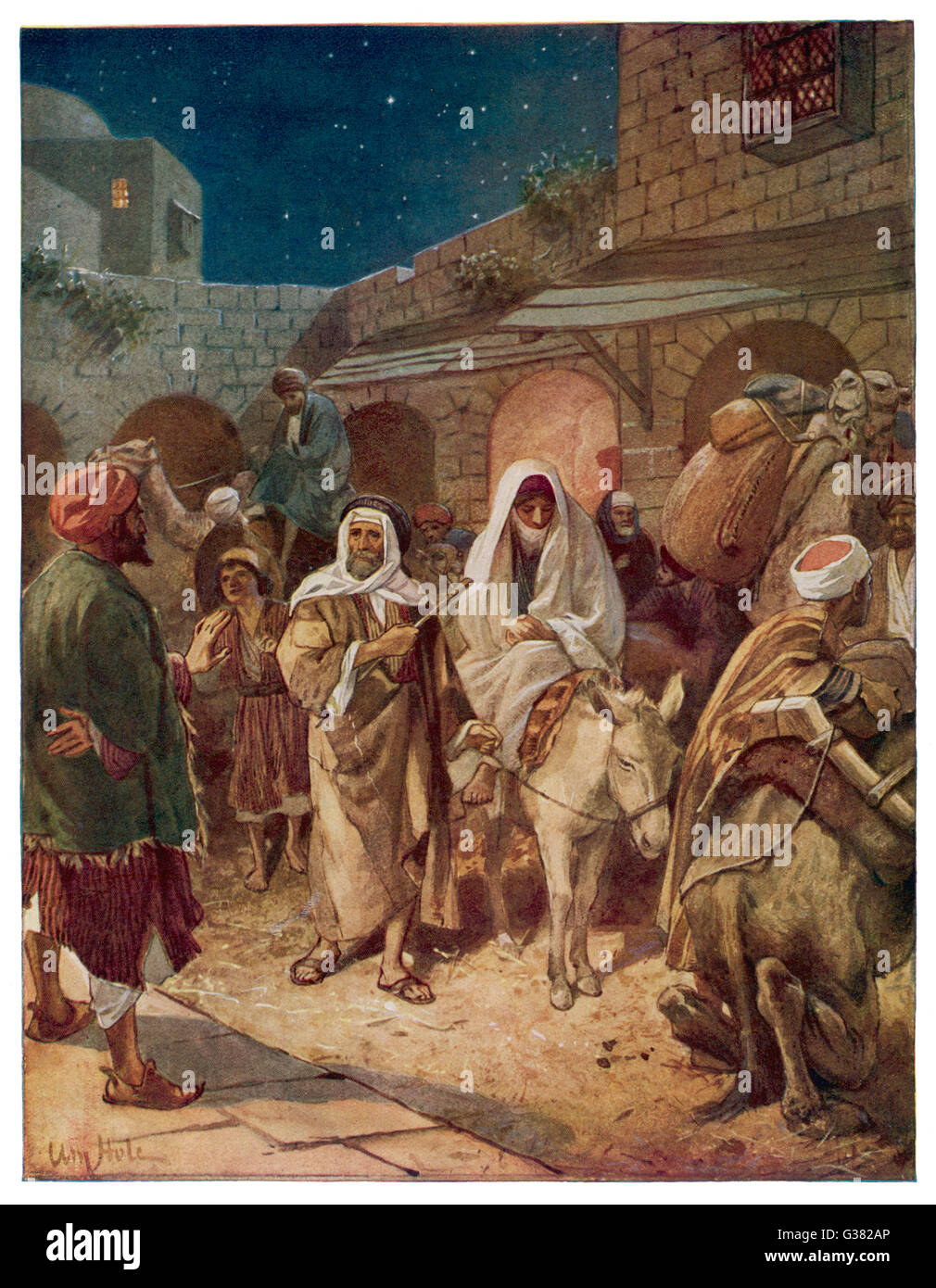 Joseph mary bethlehem donkey -Fotos und -Bildmaterial in hoher ...