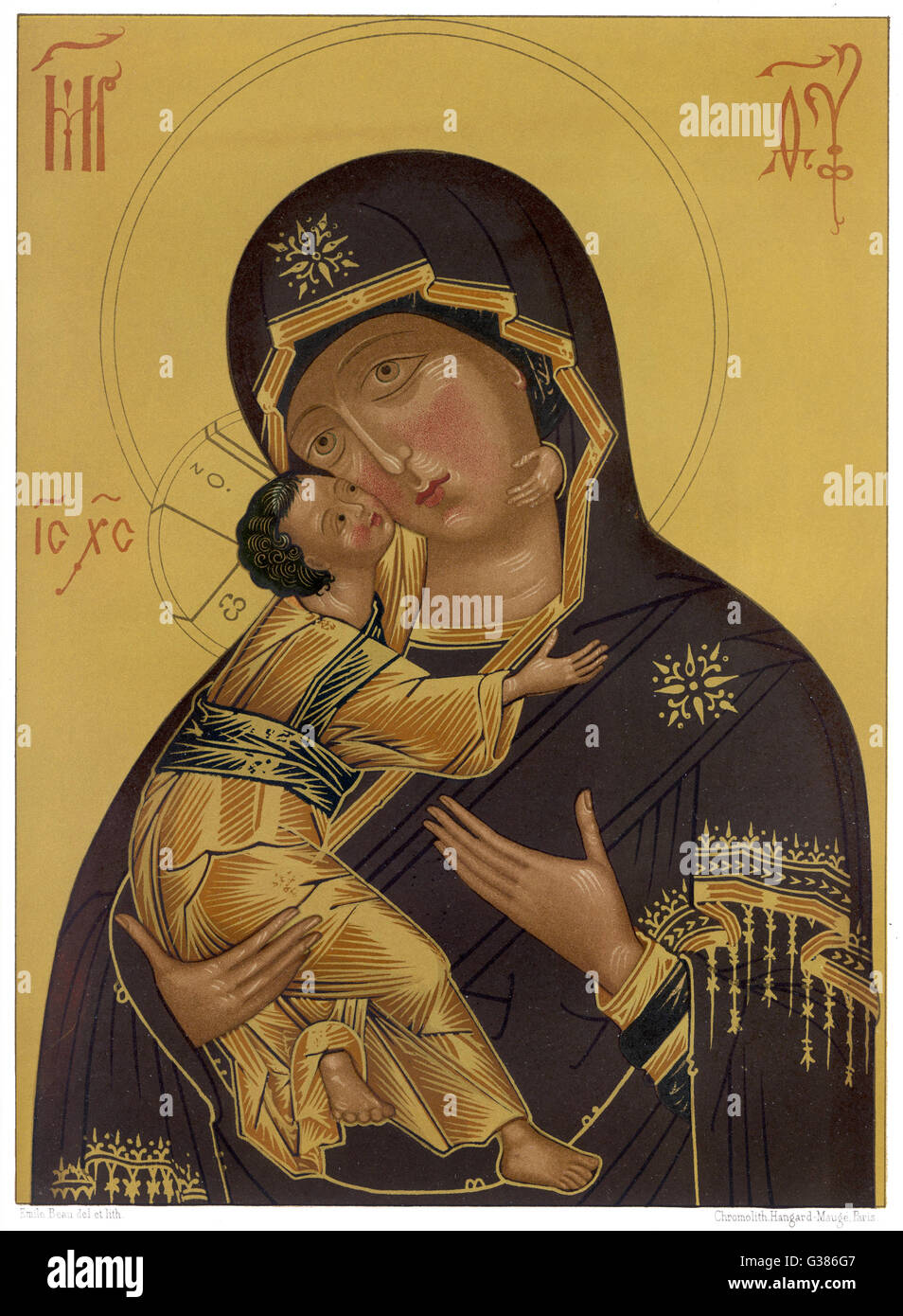 Medieval depiction mary baby jesus date -Fotos und -Bildmaterial in ...