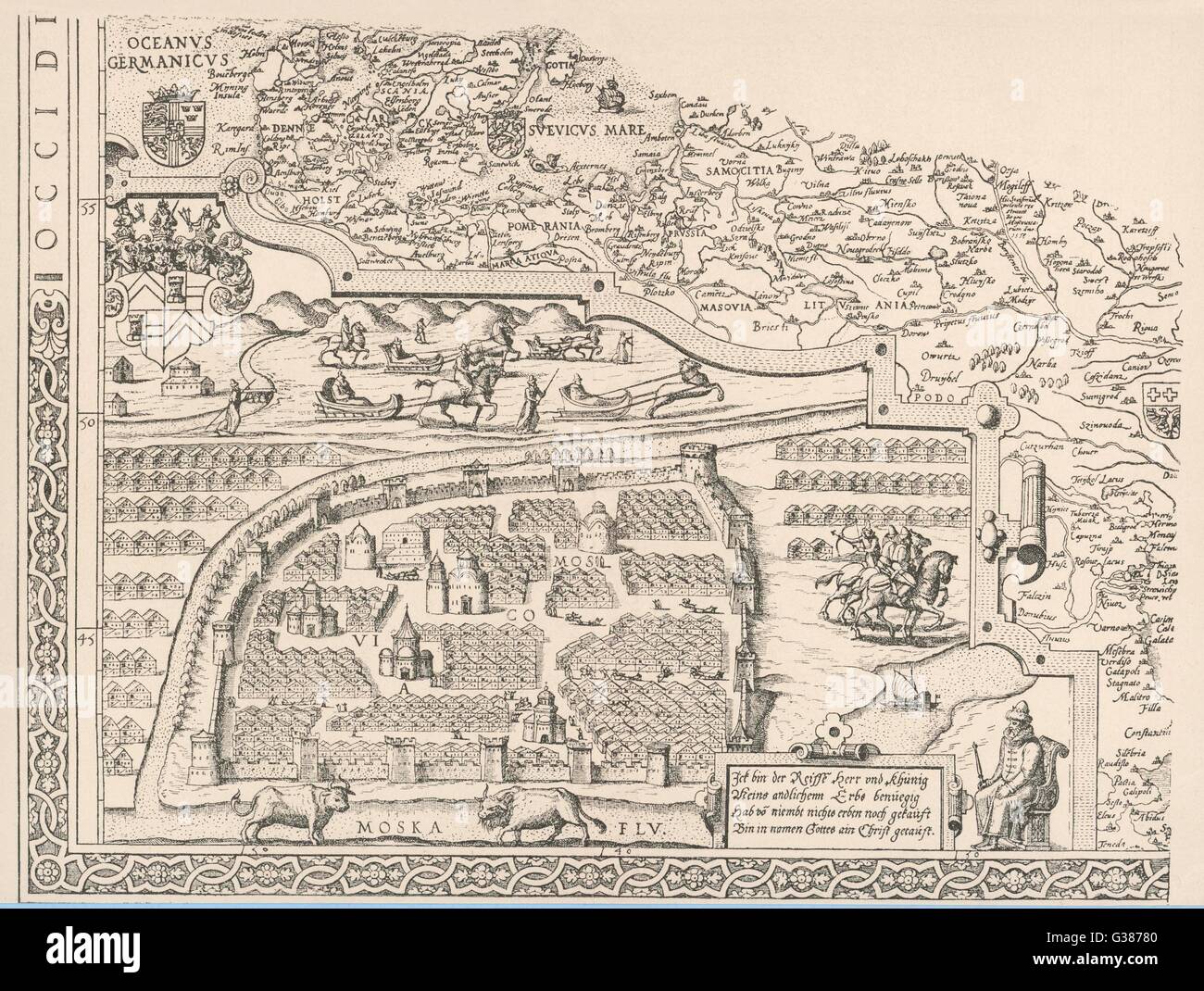 Moscow map -Fotos und -Bildmaterial in hoher Auflösung – Alamy