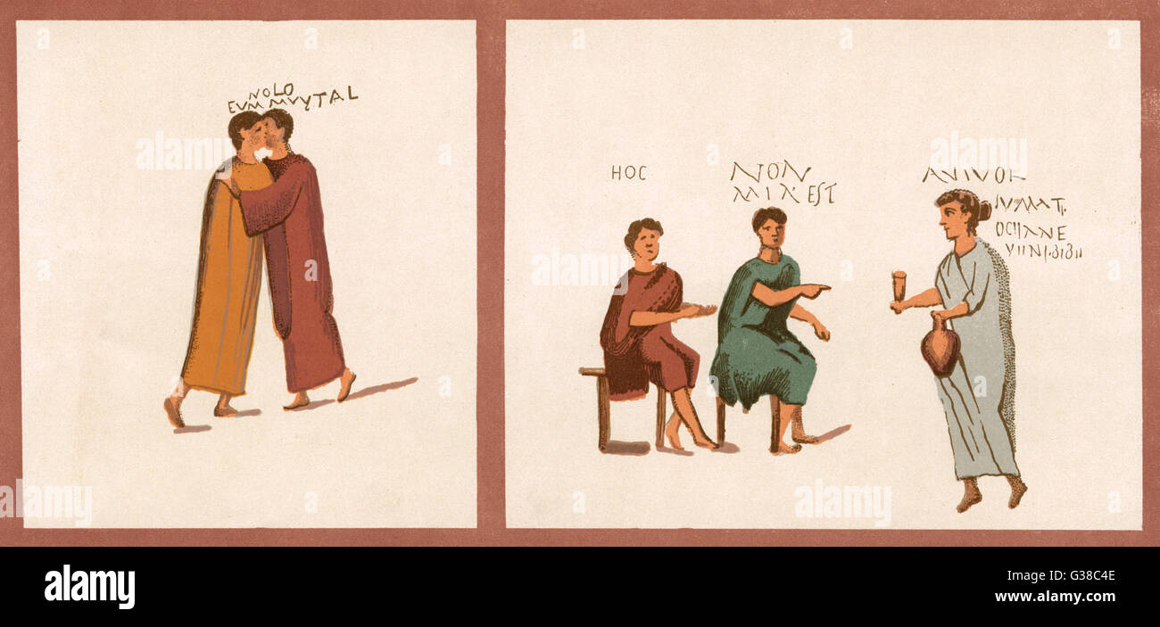 Antikes rom leben alltag Stockfotos und -bilder Kaufen - Alamy