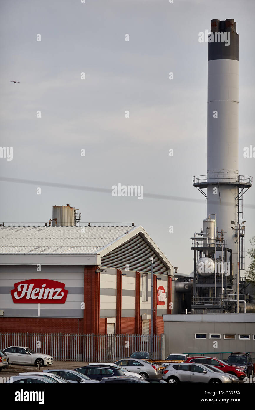 Wigan factory ist eine lebensmittelfabrik der heinz company -Fotos und ...
