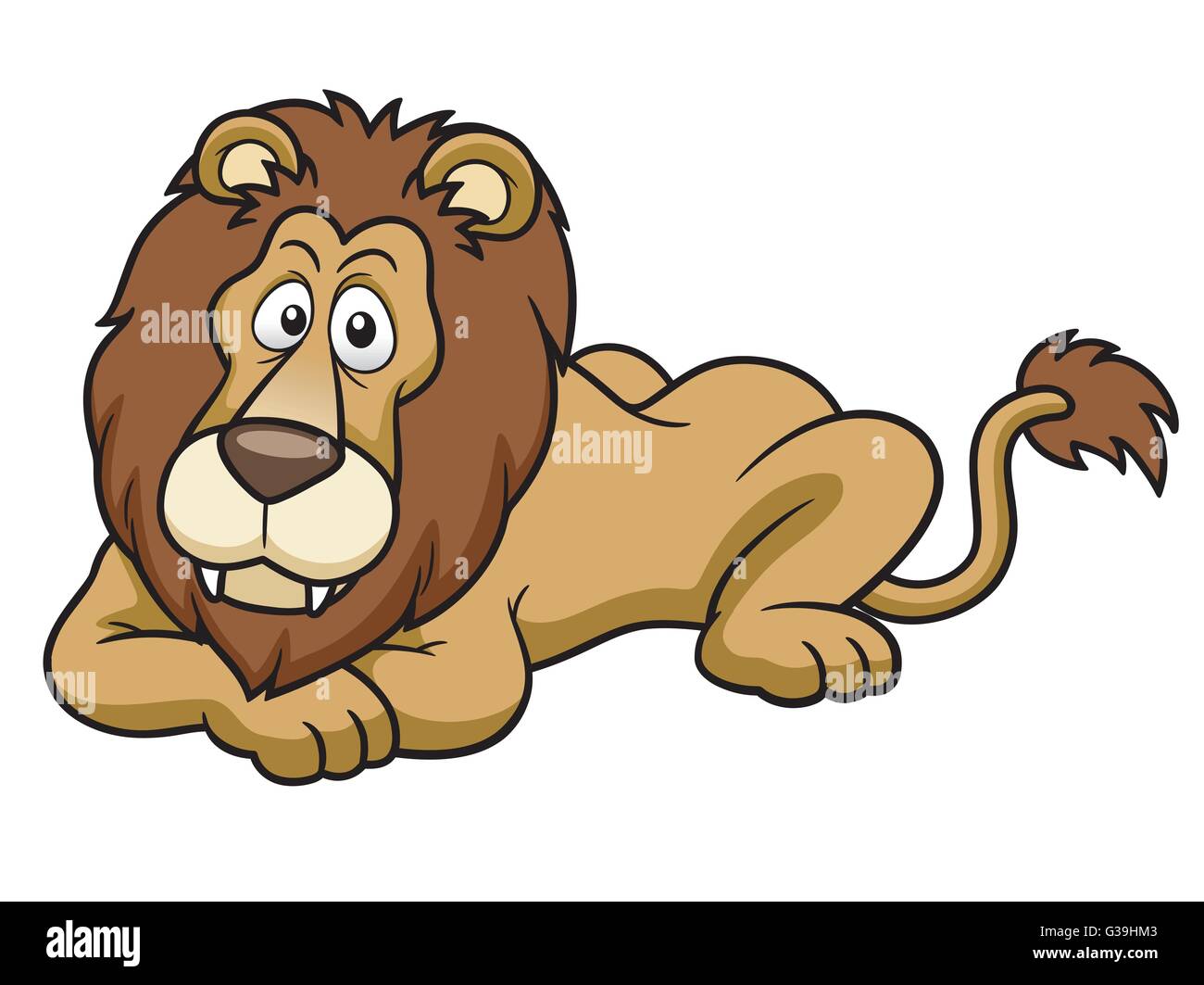 Löwe Cartoon Zeichnungen