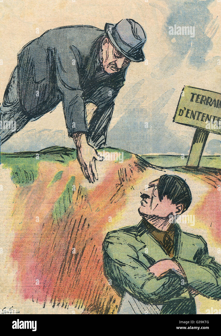 Chamberlain hitler 1938 -Fotos und -Bildmaterial in hoher Auflösung – Alamy