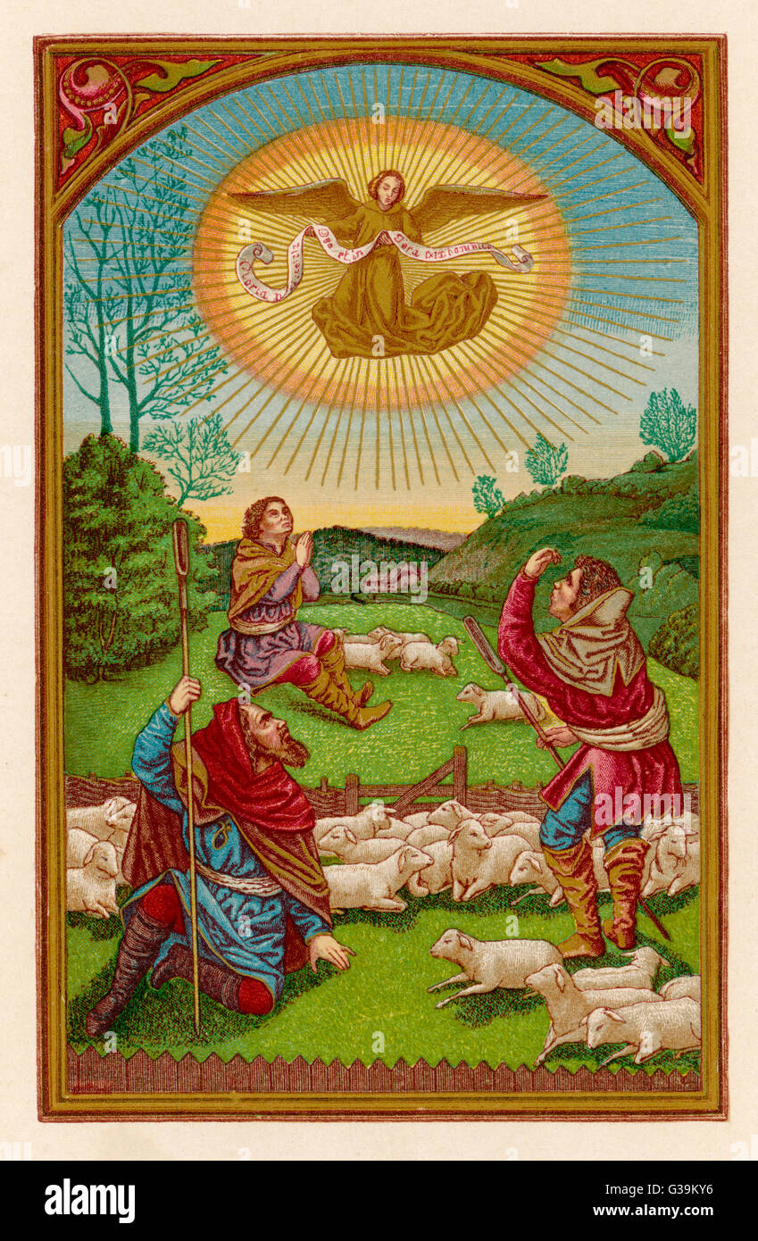 Engel bei den hirten -Fotos und -Bildmaterial in hoher Auflösung – Alamy