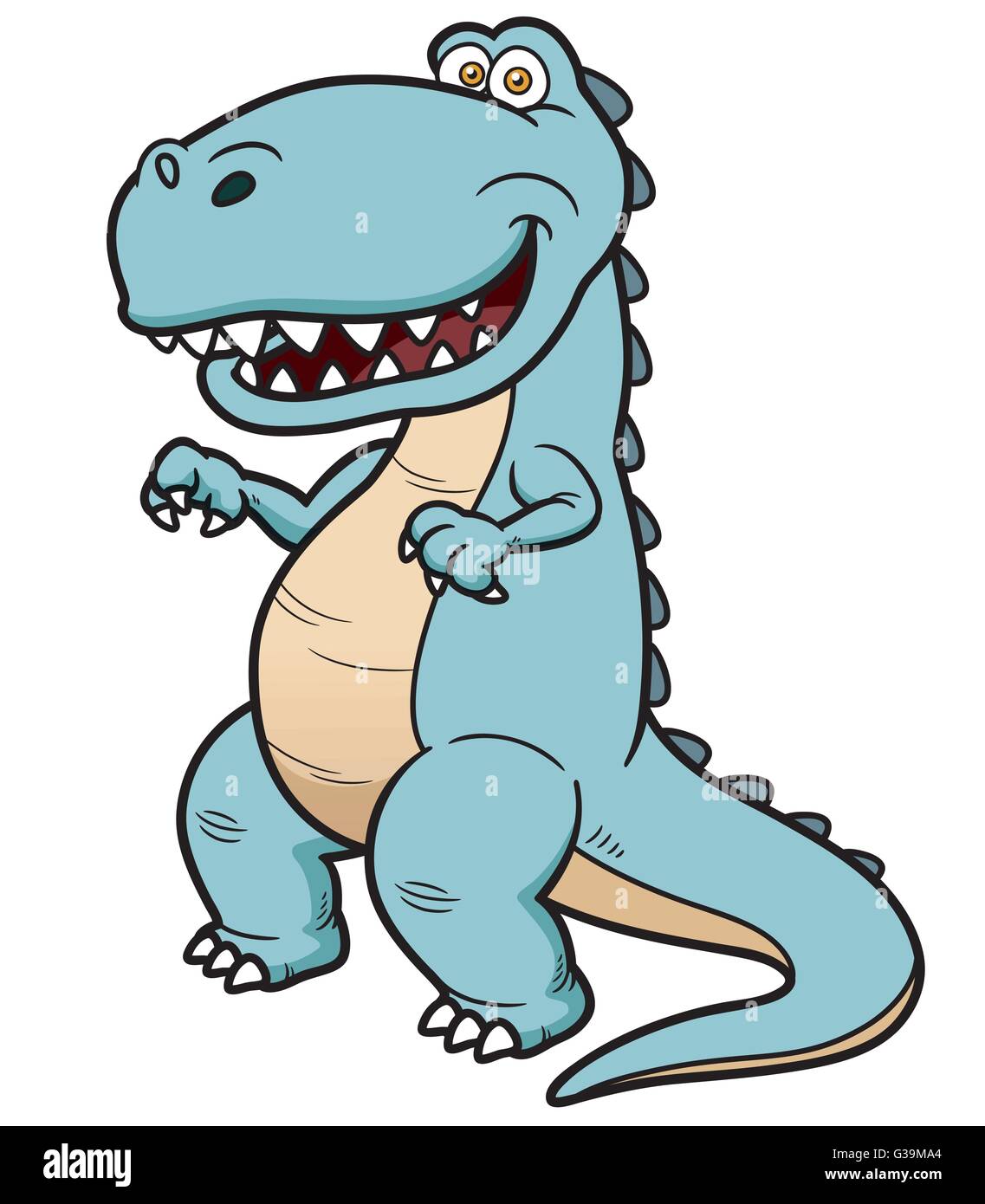 Cartoon happy dinosaur -Fotos und -Bildmaterial in hoher Auflösung – Alamy