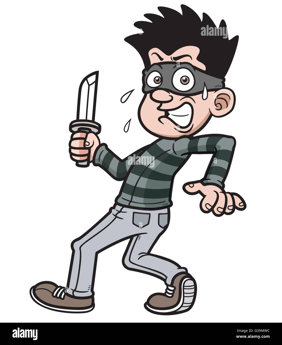 Dieb cartoon -Fotos und -Bildmaterial in hoher Auflösung – Alamy