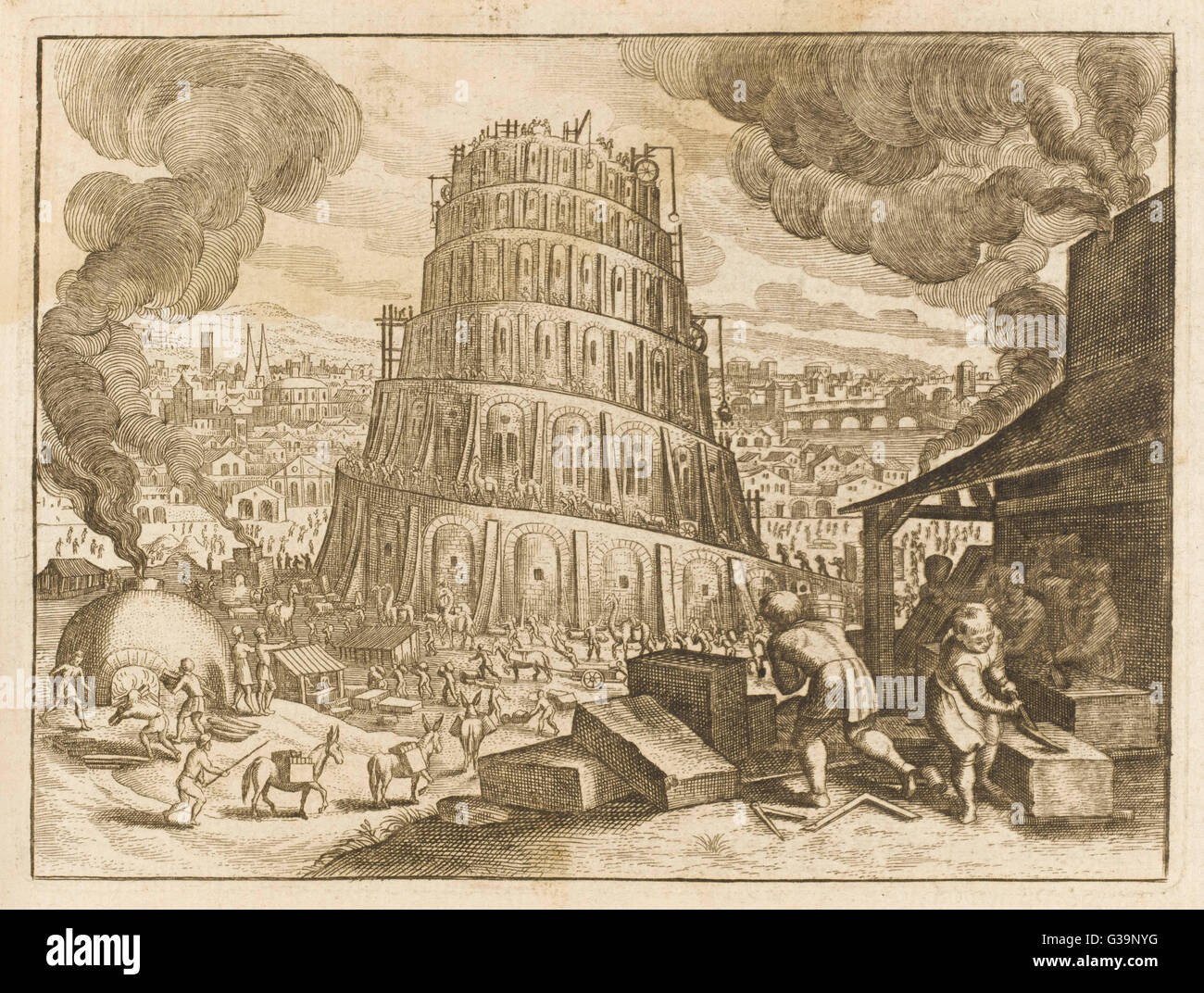 Tower babel building -Fotos und -Bildmaterial in hoher Auflösung – Alamy