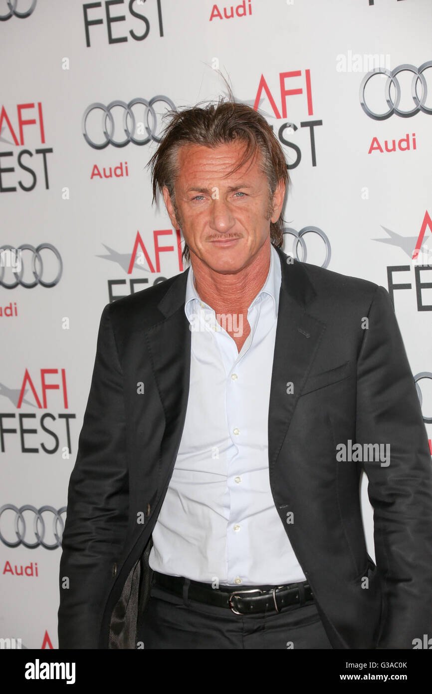 Hollywood, CA, USA. Sean Penn beim AFI fest 2013 Premiere „The Secret ...