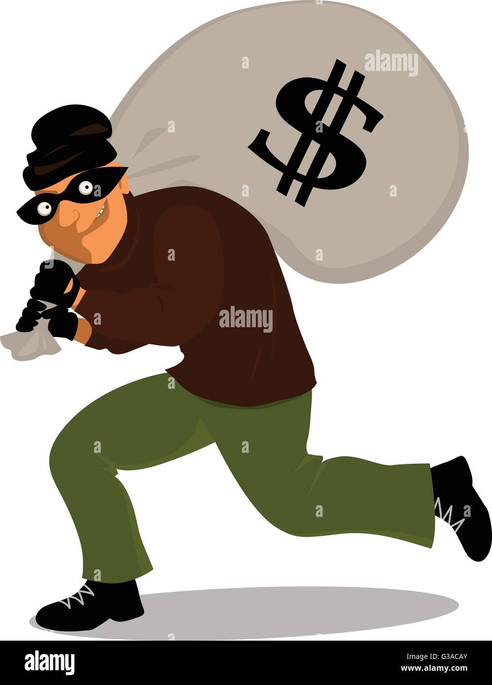 Dieb cartoon -Fotos und -Bildmaterial in hoher Auflösung – Alamy