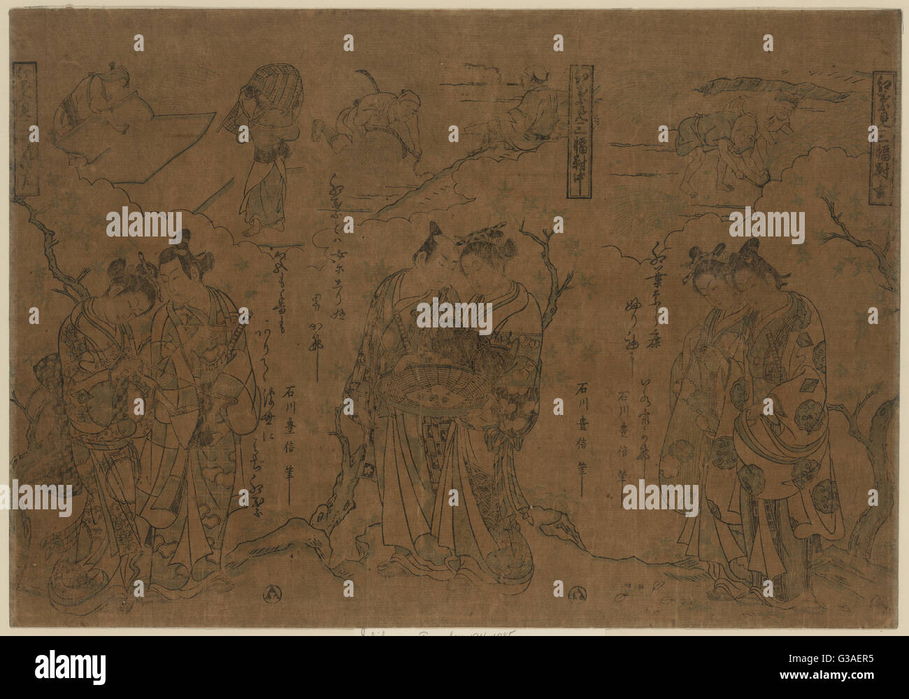 Holzschnitte triptychon -Fotos und -Bildmaterial in hoher Auflösung – Alamy