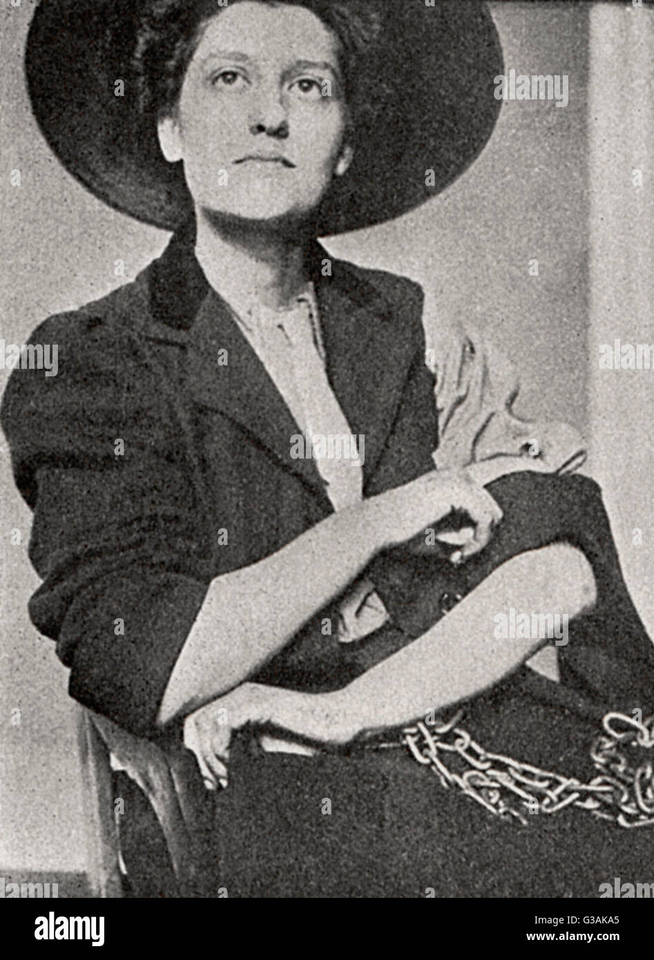 Suffragette helen fuchs stellt ketten -Fotos und -Bildmaterial in hoher ...
