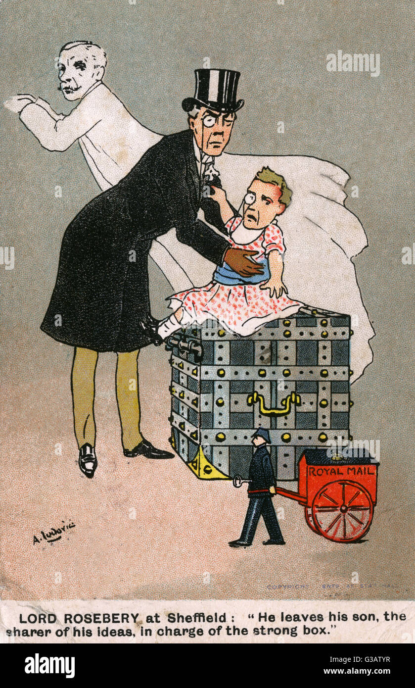 British prime minister cartoon -Fotos und -Bildmaterial in hoher ...