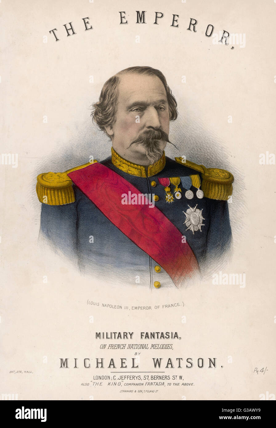 Napoleon Iii Of France Stockfotos und -bilder Kaufen - Alamy