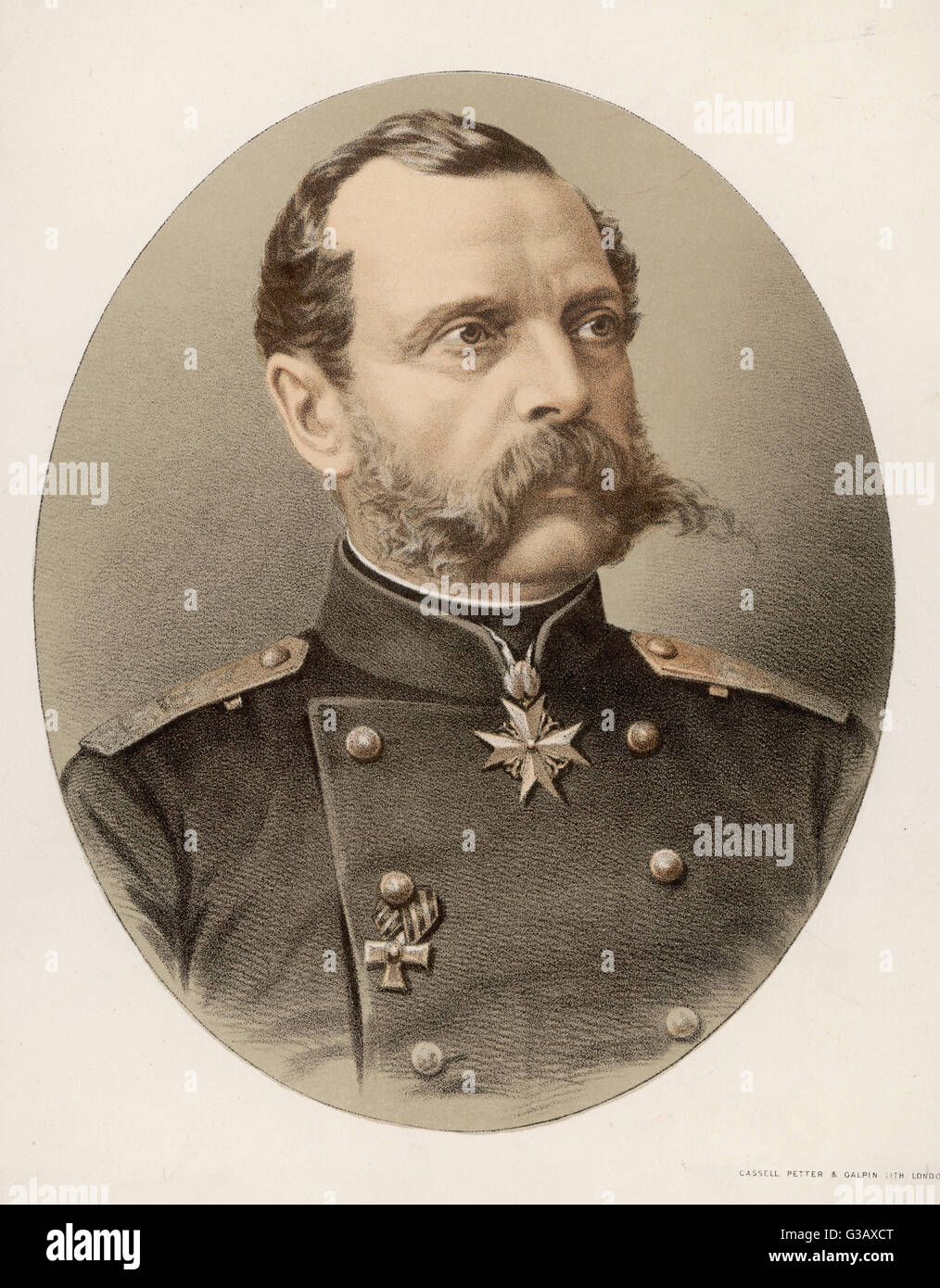 Zar ALEXANDER II. Zar von Russland (1855-81) Datum: 1818-1881 ...