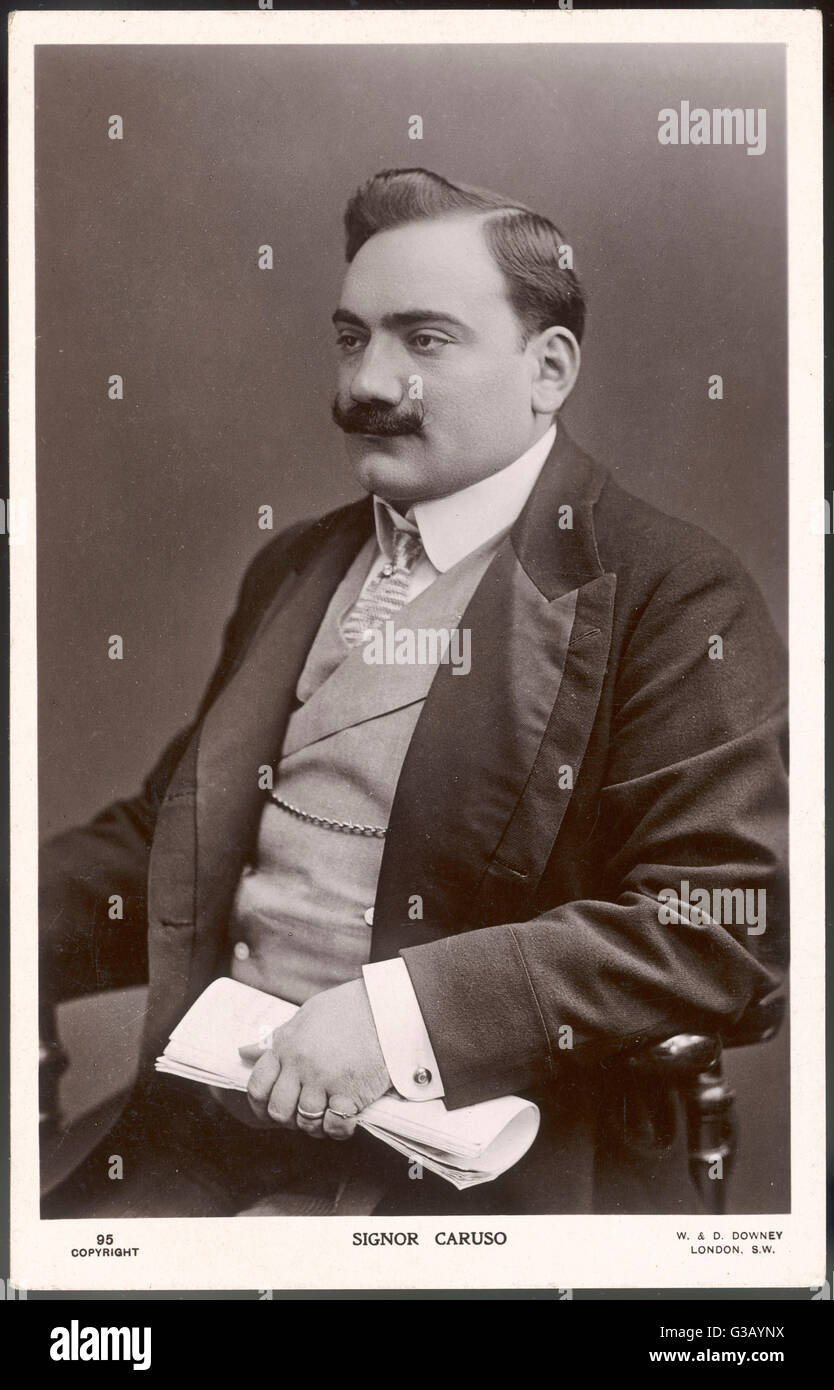 Enrico caruso -Fotos und -Bildmaterial in hoher Auflösung – Alamy