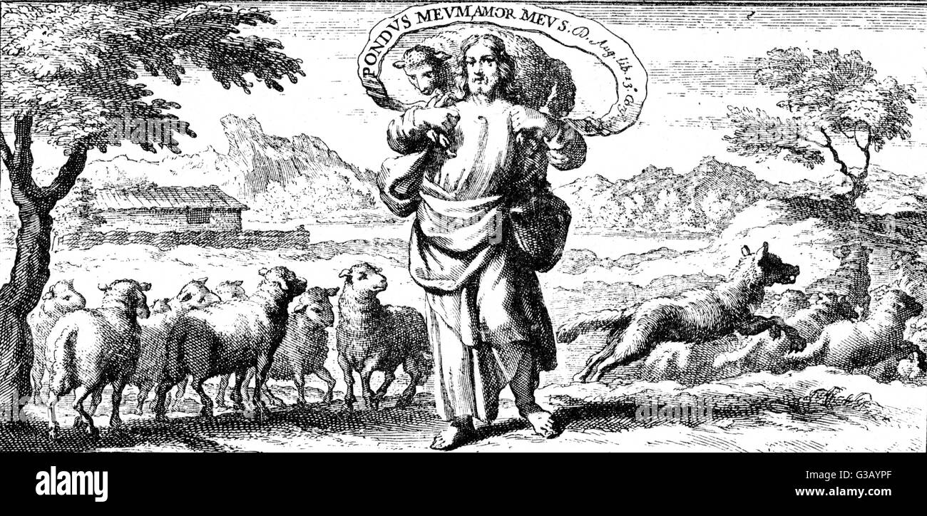 Jesus der gute hirte -Fotos und -Bildmaterial in hoher Auflösung – Alamy