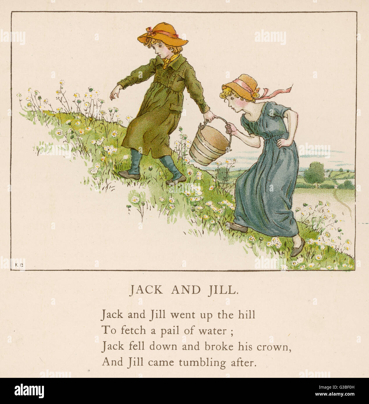Jack and jill nursery rhymes -Fotos und -Bildmaterial in hoher ...