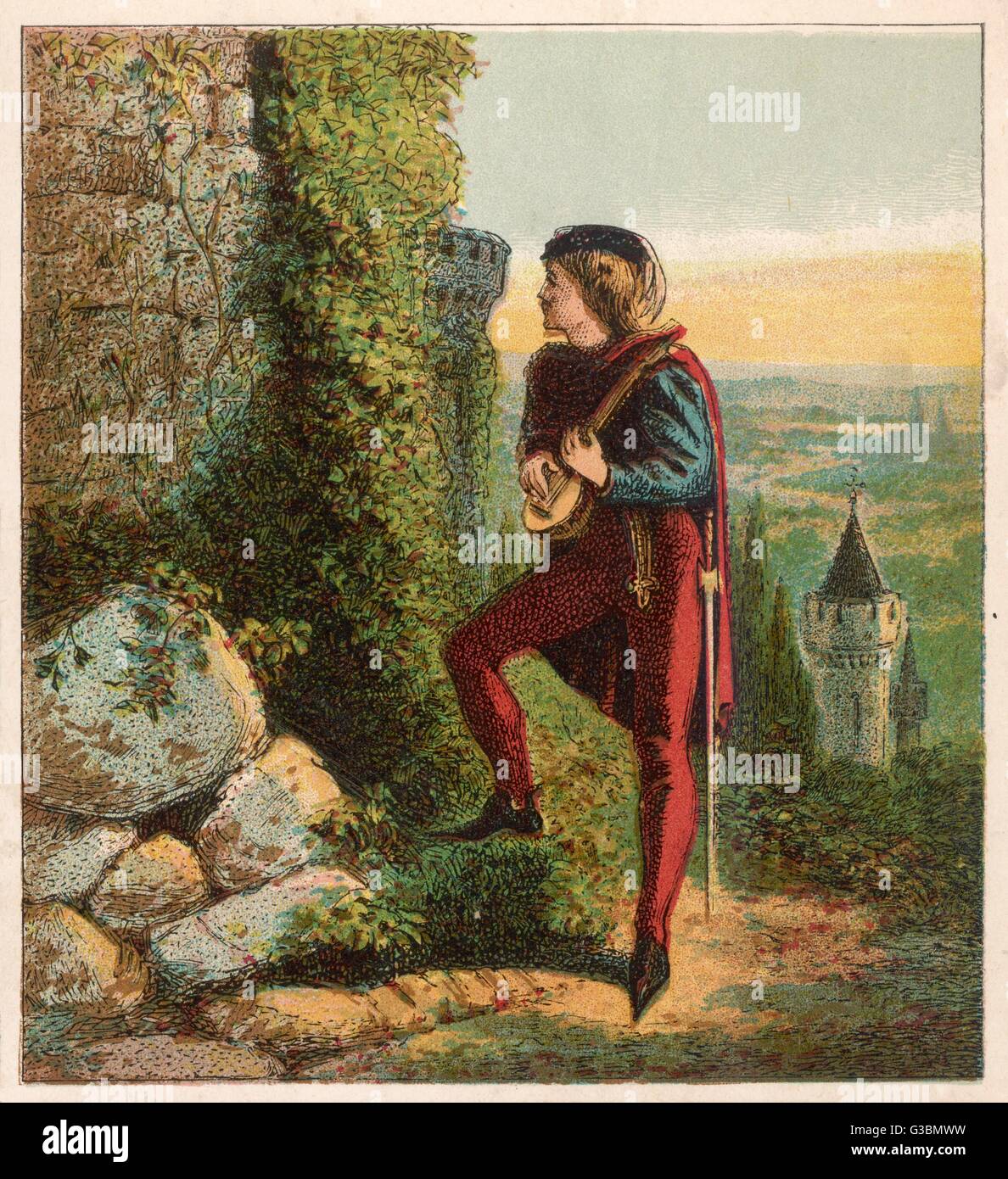 Troubadour medieval -Fotos und -Bildmaterial in hoher Auflösung – Alamy