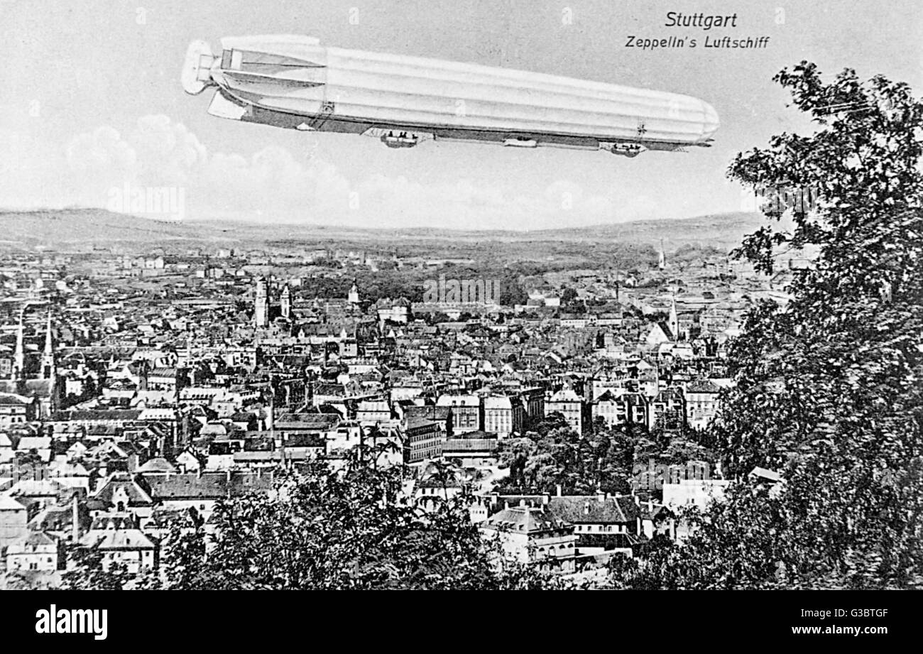 Zeppelin Luftschiff Stockfotos und -bilder Kaufen - Alamy