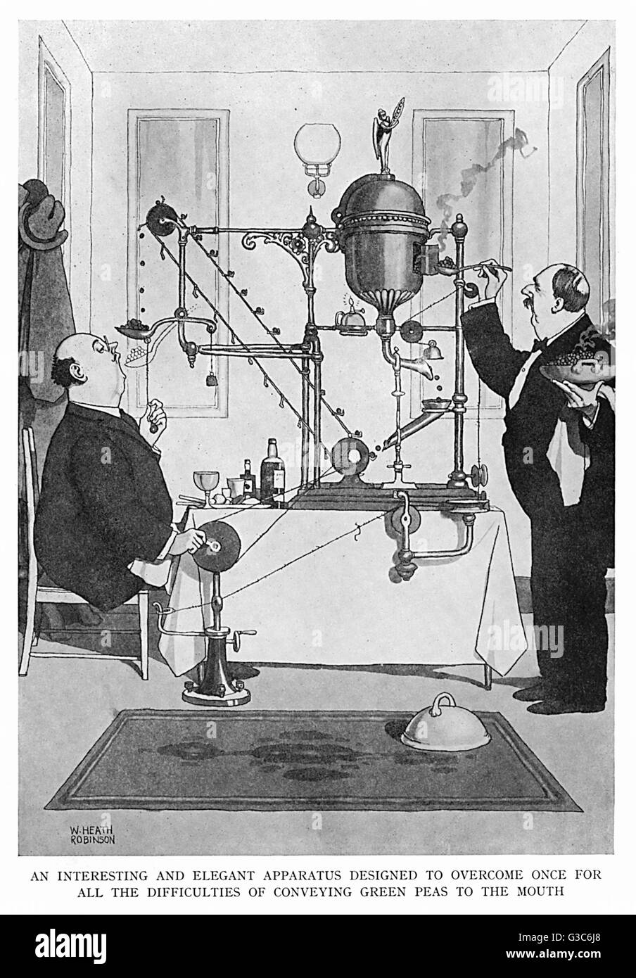 Heath robinson machine -Fotos und -Bildmaterial in hoher Auflösung – Alamy