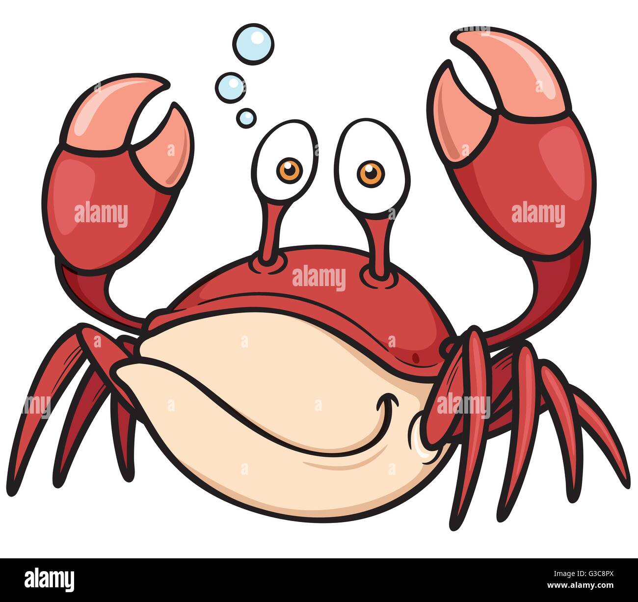 Cartoon Krabbe Stockfotos & Cartoon Krabbe Bilder - Alamy