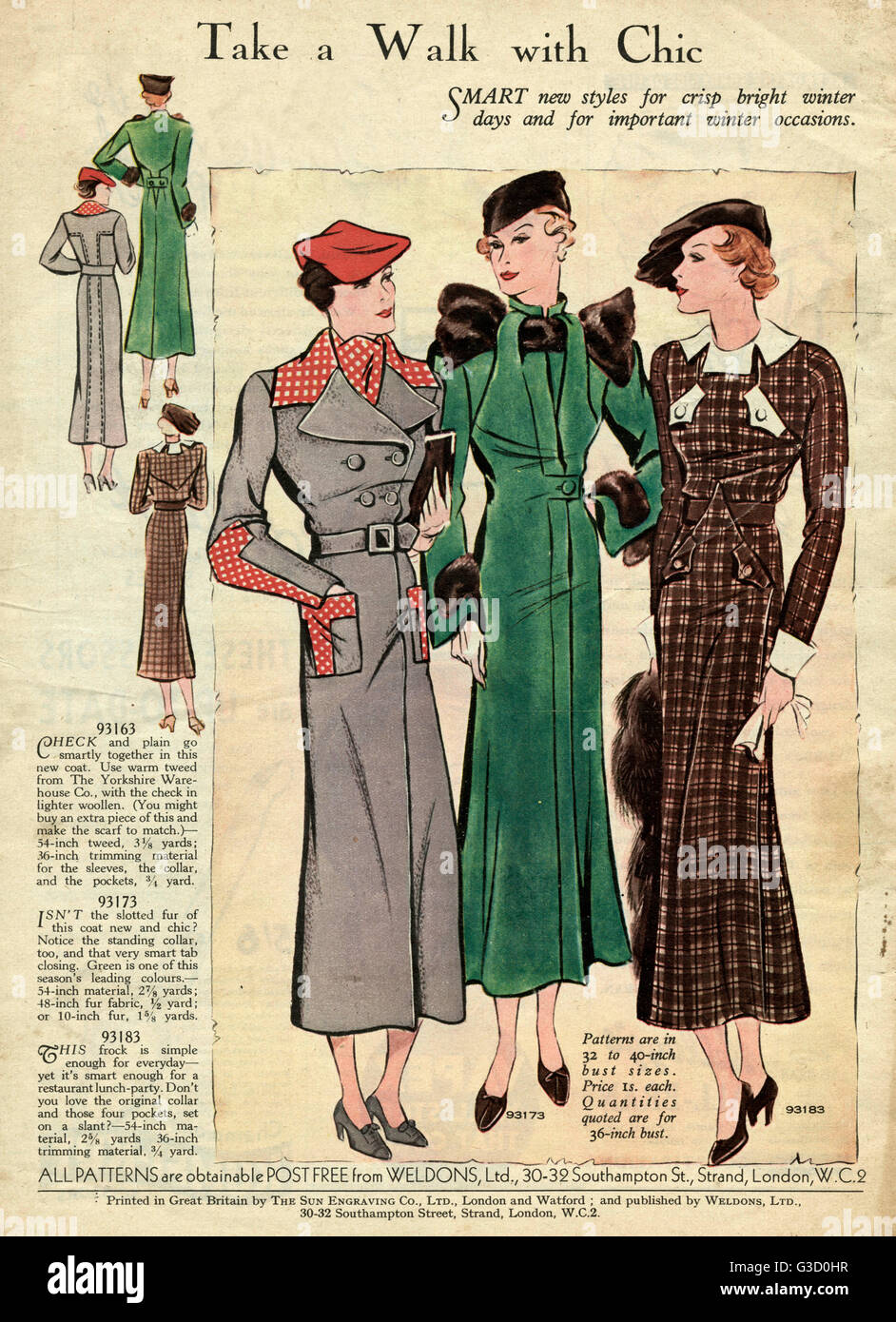 1935 fashion -Fotos und -Bildmaterial in hoher Auflösung – Alamy