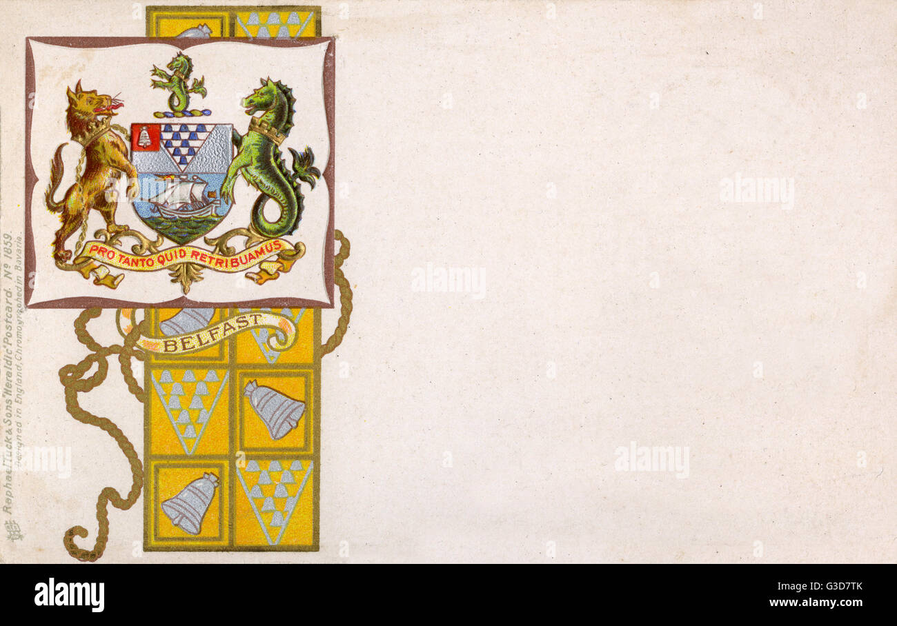 Belfast wappen -Fotos und -Bildmaterial in hoher Auflösung – Alamy