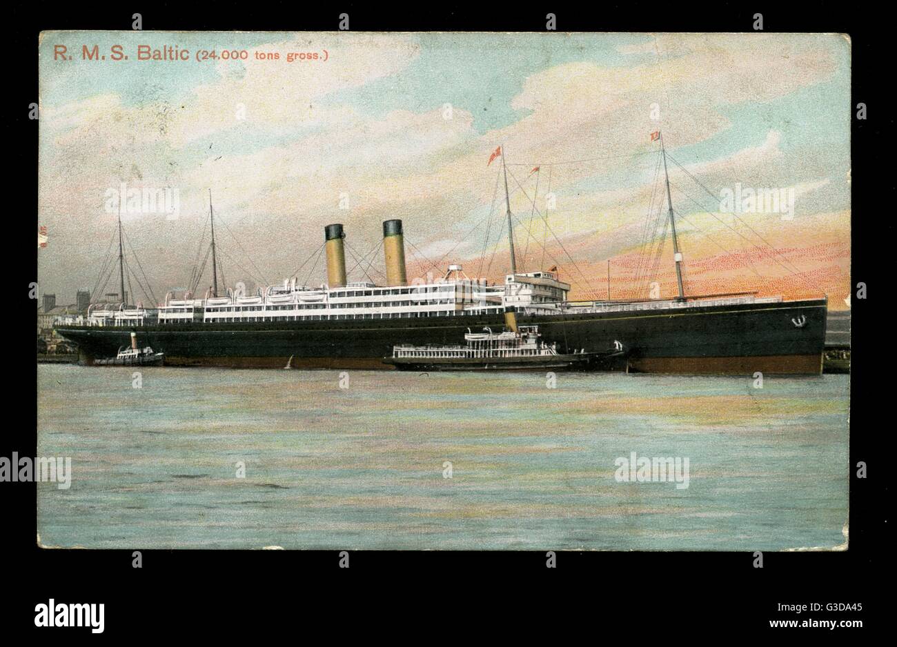 White Star Line Liner Rms Stockfotos und -bilder Kaufen - Alamy